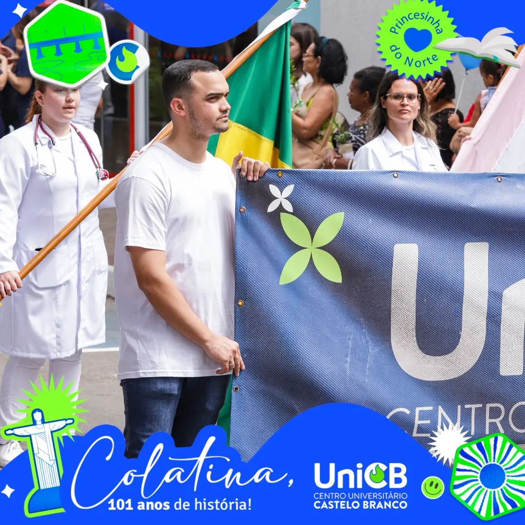 Colatina, 101 anos de história! 🎁 - Centro Universitário Castelo Branco