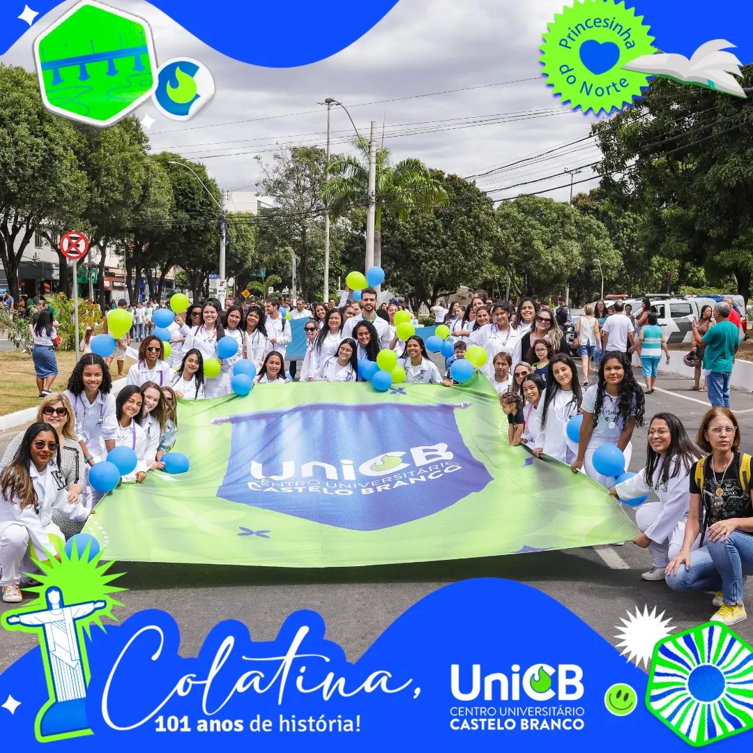 Colatina, 101 anos de história! 🎁 - Centro Universitário Castelo Branco