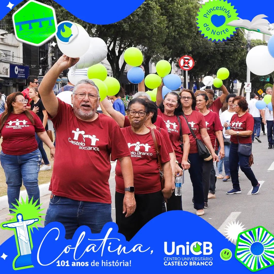 Colatina, 101 anos de história! 🎁 - Centro Universitário Castelo Branco