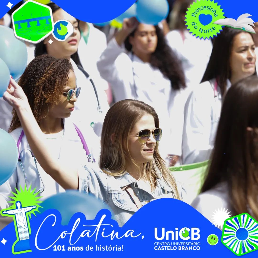 Colatina, 101 anos de história! 🎁 - Centro Universitário Castelo Branco