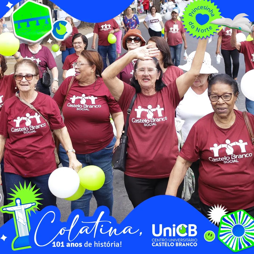 Colatina, 101 anos de história! 🎁 - Centro Universitário Castelo Branco