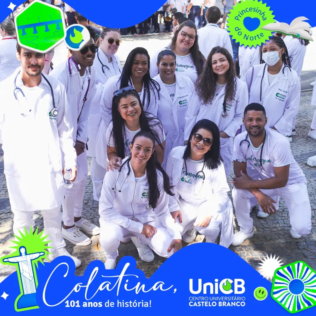 Colatina, 101 anos de história! 🎁 - Centro Universitário Castelo Branco