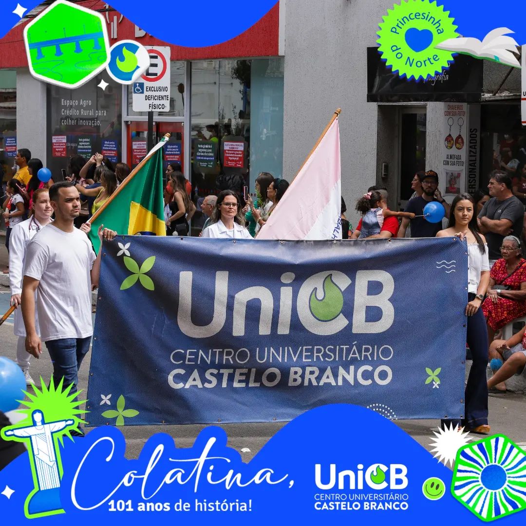 Colatina, 101 anos de história! 🎁 - Centro Universitário Castelo Branco